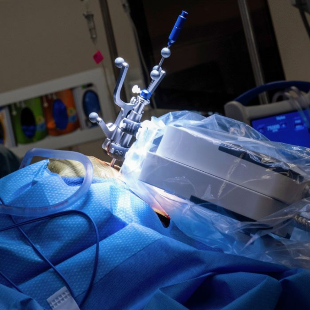 Memorial Health Blog | Robot Assists Neurosurgeon in Brain Surgery ...