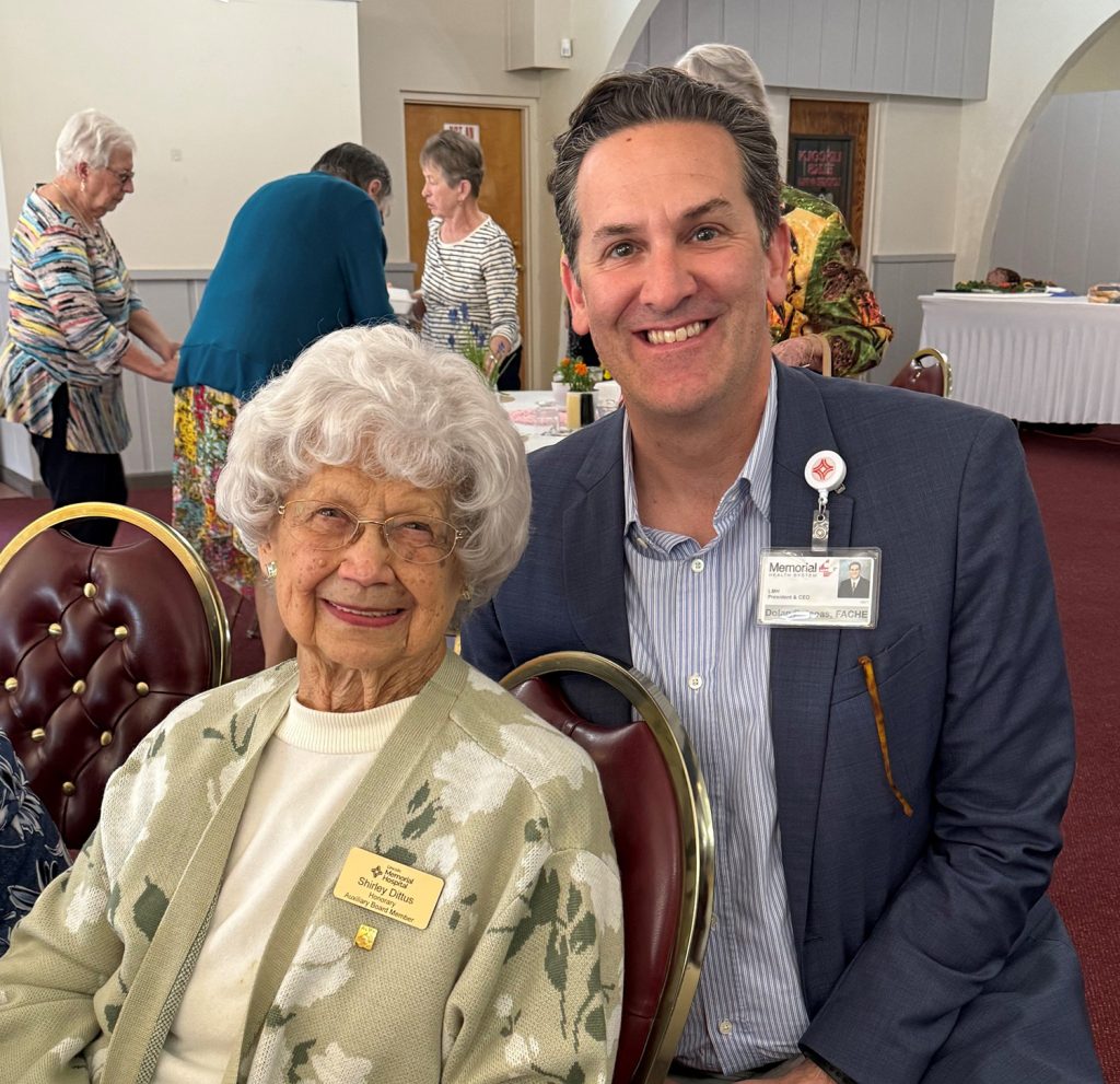 Memorial Health Blog | Volunteer Celebrates 70 Years of Giving Back at ...
