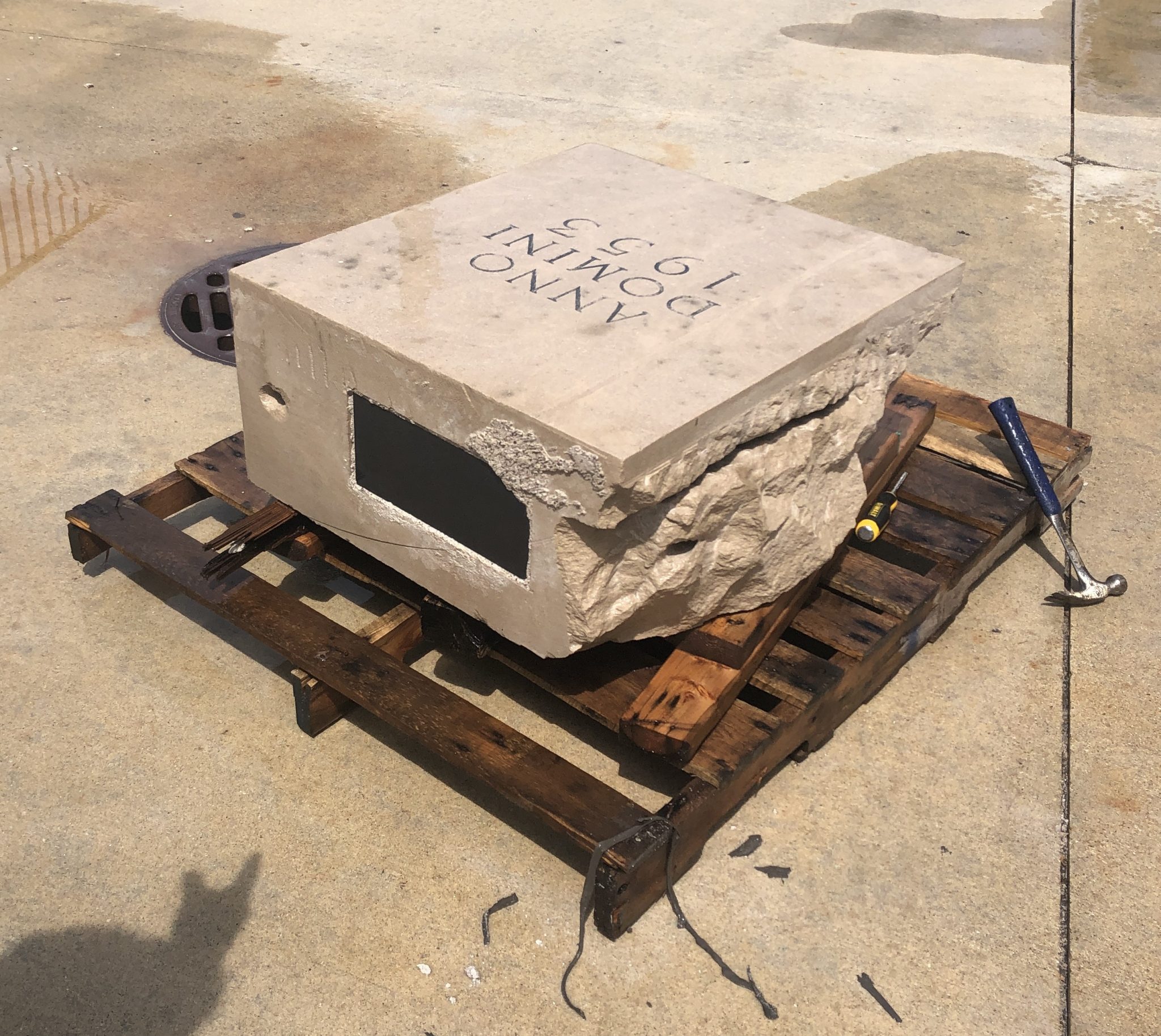Memorial Health Blog | Time Capsule Discovered in Cornerstone at ...